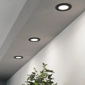 Eglo 901385-SADA 3xLED Podhledové svítidlo FUEVA LED/3,7W/230V pr.8,8cm černá