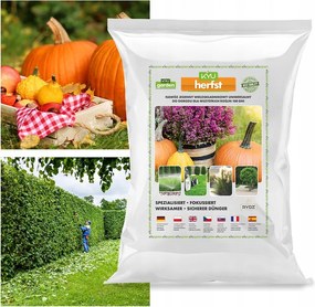 Podzimní hnojivo pro Tui jehličnany Trávníková růže Hortenzie 100 dní 5 kg Kyu Herfst
