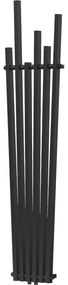 Mexen Omaha dekorativní radiátor 1800 x 420 mm, 655 W, černý - W208-1800-420-00-70