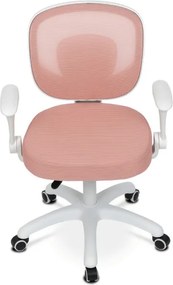 Dětská otočná židle růžová KA-K1062 PINK
