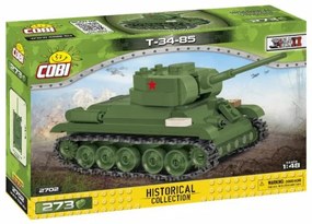 Cobi 2702 II WW T-34/85, 1:48, 273 kostek