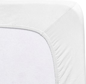 XXXLutz ELASTICKÉ PROSTĚRADLO, žerzej, bílá, 140-160/200-220 cm Florella - Prostěradla - 004388002301
