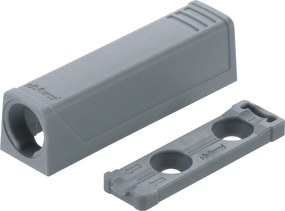 BLUM Adaptér TIP-ON přímý šedý krátký