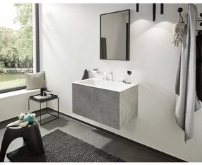 Hansgrohe Finoris Baterie umyvadlová tříotvorová s odtokem, bílá mat 76033700