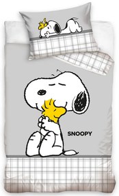 Carbotex Povlečení do postýlky Snoopy Nejlepší Kamarádi 100x135 + 40x60