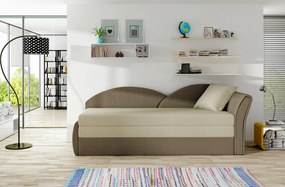 XXXLutz LENOŠKA, textil, hnědá, béžová MID.YOU - Online Only sedačky - 00000L002502