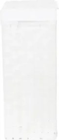 Compactor Stan Koš na prádlo s víkem 55 L bílý / 25 x 38 x 60 cm