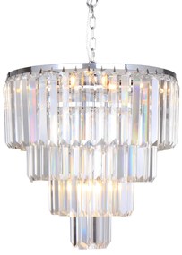 Luxusní lustr Amadeo 39 chrom