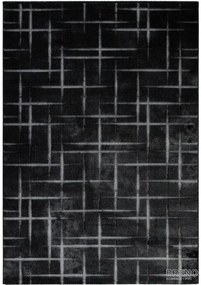 Kusový koberec Costa 3521 black - 80 x 250 cm