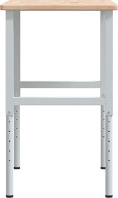 Pracovní stůl 100 x 60 x (71,5–98) cm masivní dub obdélníkový 3309700