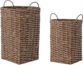 Obaly na květináče v sadě 2 ks z umělého ratanu ø 35 cm Cestina – Bloomingville