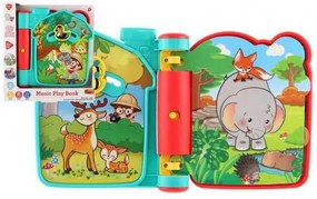 Teddies Hrací edukační knížka safari