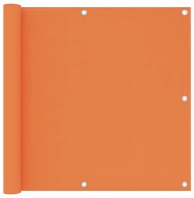 135050 vidaXL Balkónová zástěna oranžová 90 x 500 cm oxfordská látka
