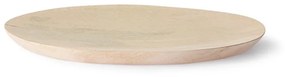 Dřevěný nepravidelně tvarovaný talíř Mango - 25*24*2cm
