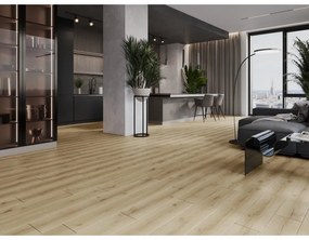 Mexen Sun Valley, vinylová podlaha 1240x182 mm SPC 6,5 mm, IXPE 1,5 mm, 4stranná V-drážka, dub, F1006-1240-182-505-4V1-01
