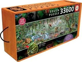 EDUCA Puzzle Divočina / 33600 dílků / od 14 let