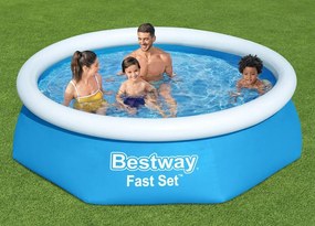 BESTWAY Fast Set Bazén 244 x 61 cm, kartušová filtrace 57450