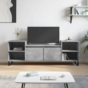 vidaXL TV skříňka 160x35x55 cm kompozitní dřevo [831355] Barva: Betonová šedá