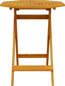 3dílný skládací bistro set masivní akáciové dřevo 3295253