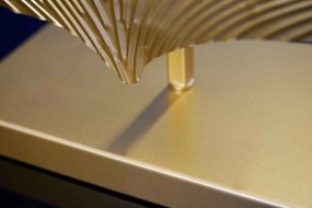 Designová stolní lampa Rashid 78 cm černo-zlatá