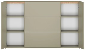 Komoda Elivo 150 cm - eukalyptus / dub baltic dune