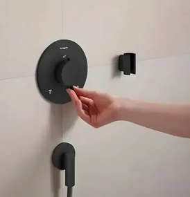 Hansgrohe Ecostat Comfort S matná černá / Termostatická baterie pod om