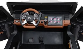 Elektrické autíčko Mercedes Benz MAYBACH G650 STRONG bílé