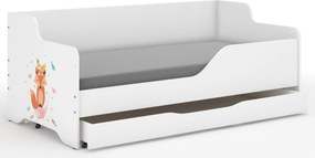 Wooden Toys Dětská postel LILU 160x80 LISEK – boční dílce