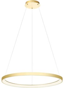 Redo 01-2676-LED Stmívatelný lustr na lanku ICONIC LED/60W/230Vpr. 78 cm zlatá