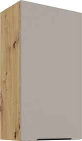 ARIA li | horní skříňka 50 G-90 1F policová | 50 cm | VYSOKÁ | ANTI FINGERPRINT povrch | artisan/béžová