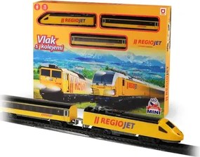 RAPPA Vlak RegioJet Naše železnice MINI / 1x AA baterie / od 3 let