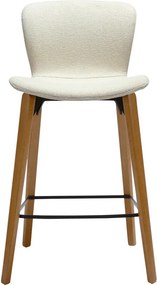 Krémová barová židle (výška sedáku 68 cm) Paragon – DAN-FORM Denmark
