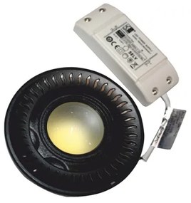 Diolamp COB LED SPOT RETROFIT KIDS AR111 15W/230V/6400K/1300Lm/IP20/Zoom 10°~60° + Driver 12V