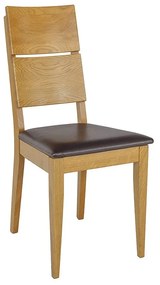 Drewmax Jídelní židle KT373 masiv dub olše Atos 128