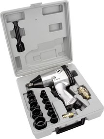 Hymair Rázový utahovák 1/2" – 310 Nm, sada s nástavci AT-5004