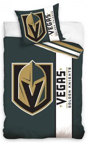 Bavlněné hokejové povlečení VEGAS GOLDEN KNIGHTS BELT 140x200 + 70x90 cm