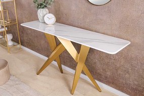 Designová konzole Zephyra 140 cm bílá