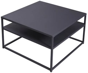 Designový konferenční stolek Damaris 70 cm černý
