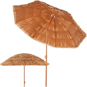 Zahradní slunečník 135 cm SPRINGOS HAVAJ BU0023 hnědý