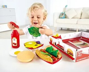 Hape Fast Food Set / od 3 let