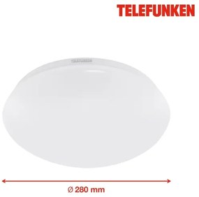 Telefunken 601206TF - LED Koupelnové stropní svítidlo LED/15W/230V pr. 28 cm