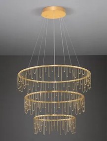 Závěsné LED svítidlo NOVA LUCE STELLAR 72W 3000K 9186970 stmívatelné Triac