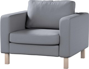 Potah na křeslo IKEA Karlstad, krátký barva šedá