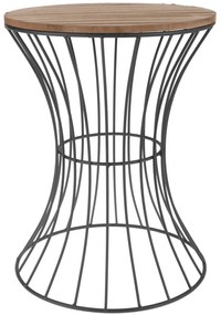 Příležitostný stolek,dřevěný Ø 30 cm