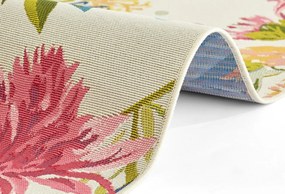 Hanse Home Collection koberce Kusový koberec Flair 105613 Flowers and Leaves Multicolored – na ven i na doma - 160x235 cm