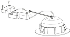 Eglo 95851 - SADA 3x LED podhledové svítidlo PINEDA 1xLED/4,9W/230V