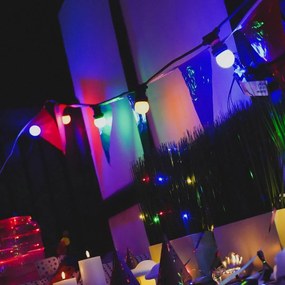 LED žárovka, žlutá, patice E27
