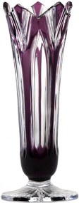 Váza  Lotos, barva fialová, výška 175 mm