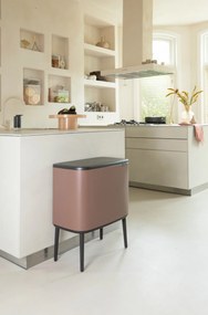 Brabantia BO Touch Bin 11+23L saténově hnědá