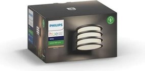PH 17401/93/P0 Hue White Venkovní nástěnné svítidlo Philips Lucca 17401/93/P0 antracitové, 2700K - PHILIPS HUE (915005561201)